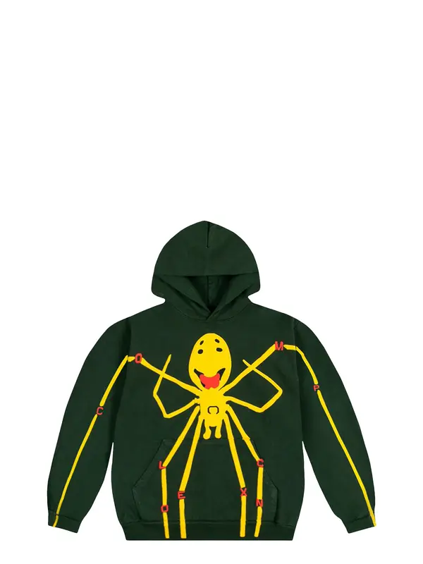 CACTUS PLANT FLEA MARKET Complexcon Smiiiiley Spider Legs Hoodie - Green