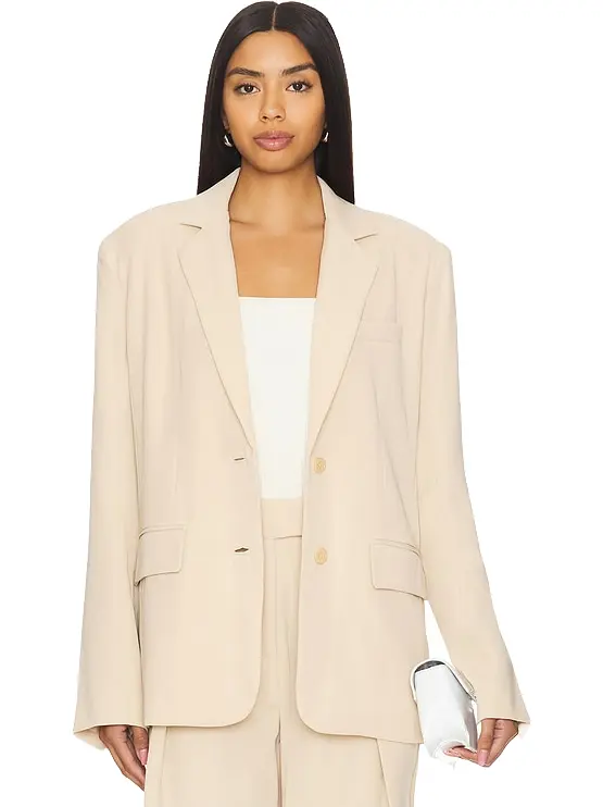 LOVERS AND FRIENDS Abbey Blazer - Beige Neutral