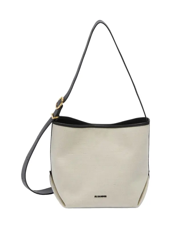 JIL SANDER Folded Small Tote Bag - White