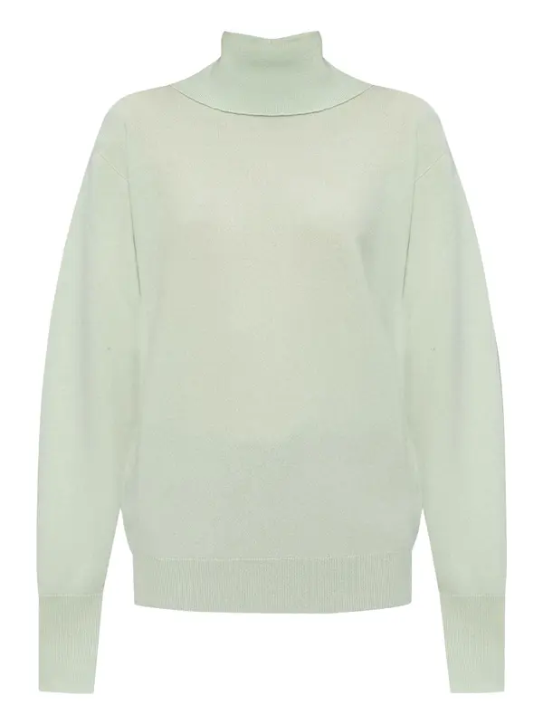 JIL SANDER Roll-neck Jumper - Green
