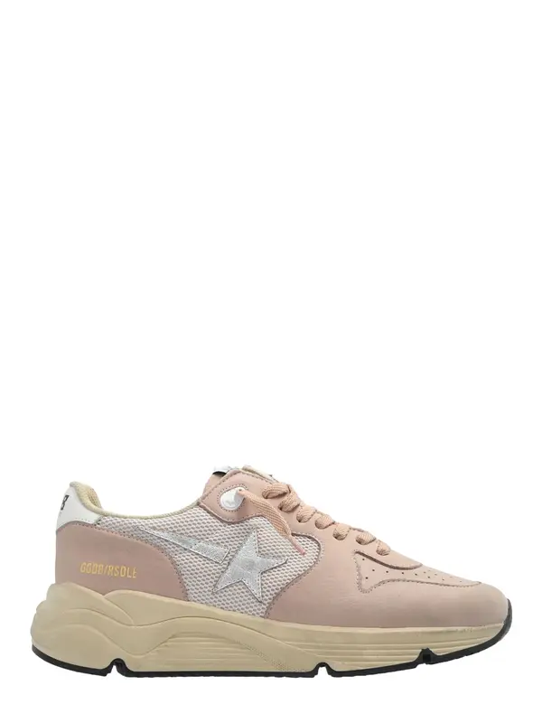 GOLDEN GOOSE Running Sole Panelled Sneakers - Pink