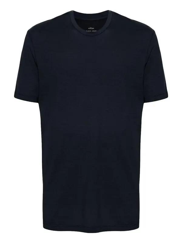 Altea Crew-neck Cotton T-shirt - Blue