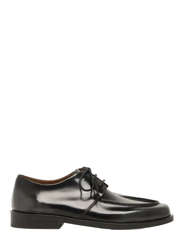 Marsèll Mocasso Leather Derby Shoes - Black