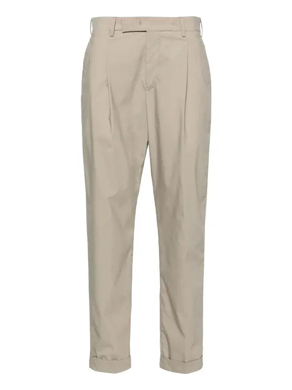 PT TORINO Mid-rise Chino Trousers - Neutrals