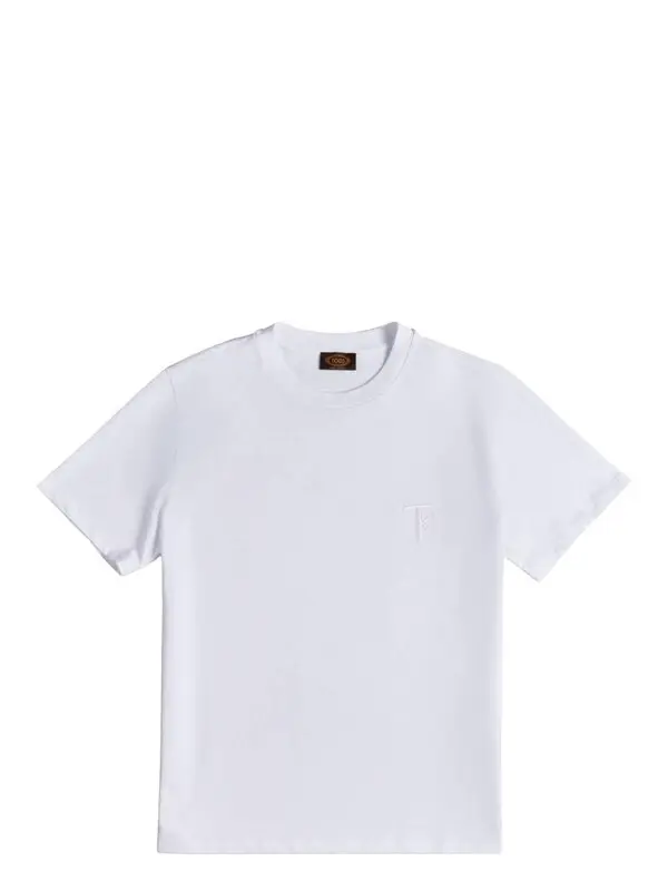 TOD'S Leo Cotton T-shirt - White