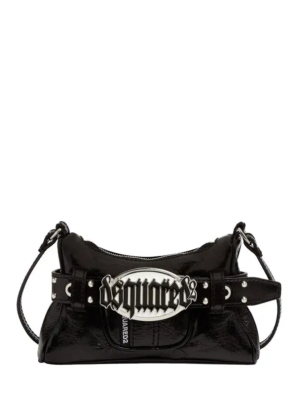 Dsquared2 Gothic Shoulder Bag - Black