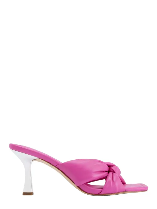 Michael Kors Elena Leather Sandals - Pink