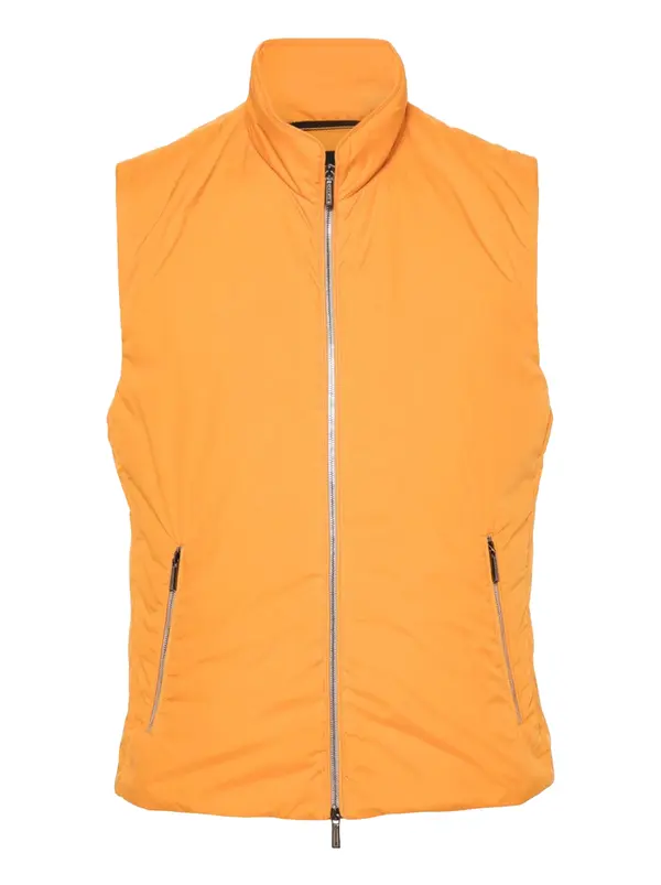 MOORER Senio-skt Gilet - Orange
