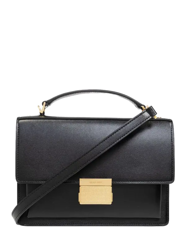GOLDEN GOOSE Venezia Leather Tote - Black