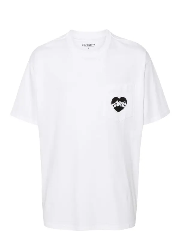 Carhartt Work In Progress Amour Logo-print T-shirt - White