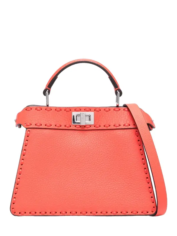Fendi Small Peekaboo Iseeu Shoulder Bag - Red