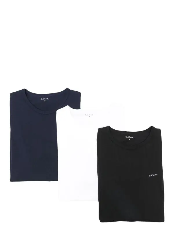Paul Smith Logo-print Cotton T-shirt - Black