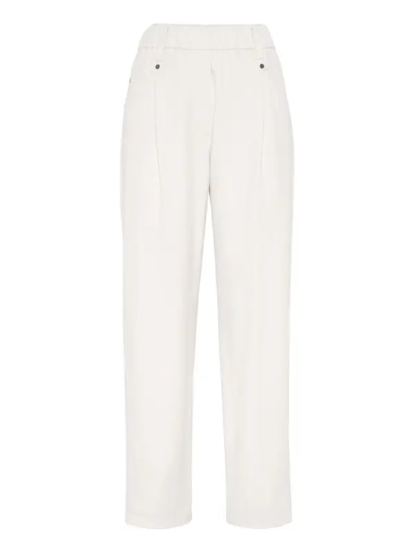 Brunello Cucinelli Straight-leg Trousers - Neutrals