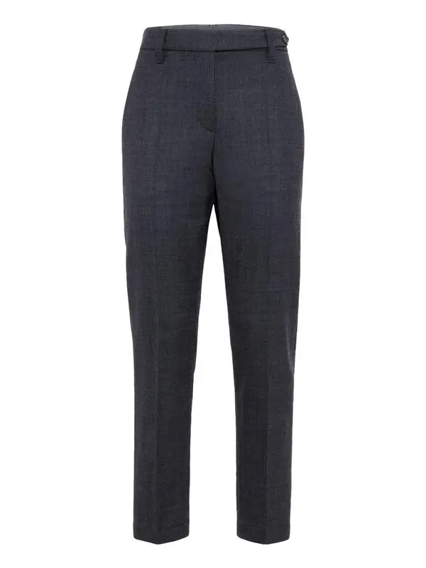 Brunello Cucinelli Cropped Trousers - Grey