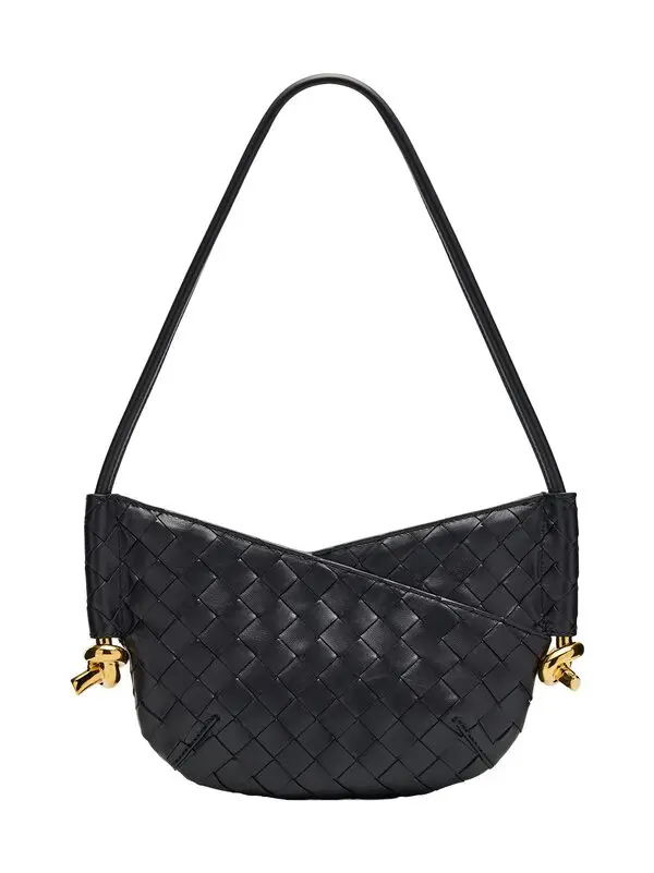 Bottega Veneta Mini Solstice Hobo Bag - Dusk