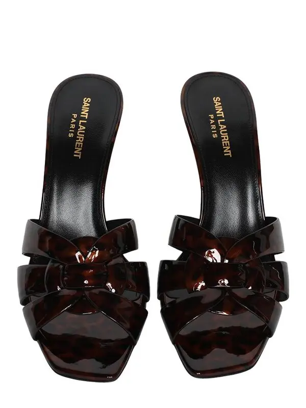Saint Laurent Tribute Mules - Manto Naturale