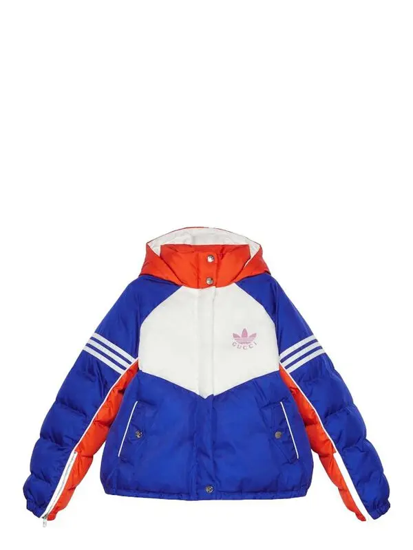 Gucci X Adidas Jacket - Blue/white/orange
