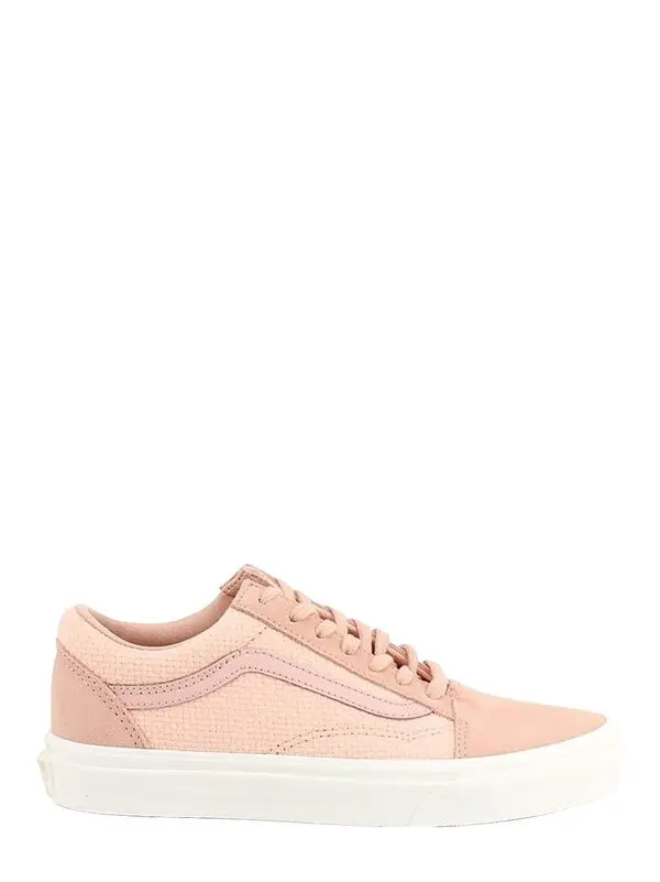 VANS Old Skool Woven Sneakers - Pink/white