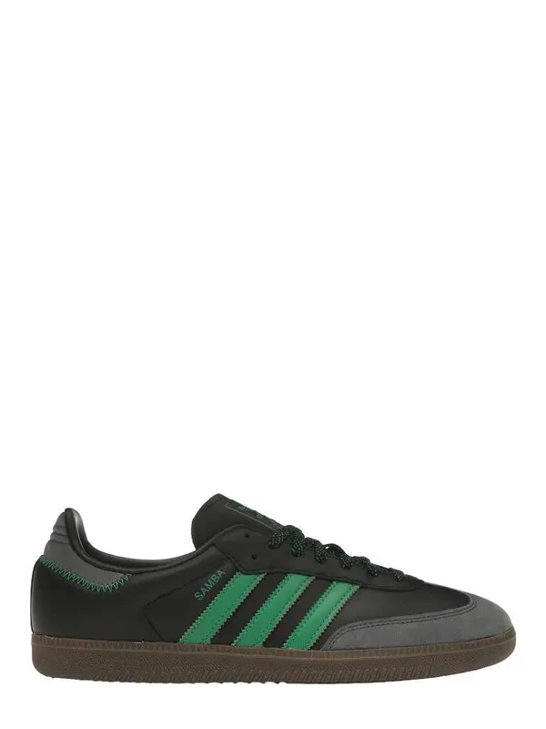 Adidas Samba Og Sneakers - Core Black/green/grey Six