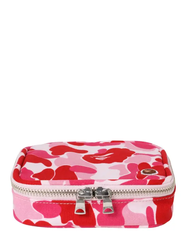 A BATHING APE Abc Amenity Pouch - Pink