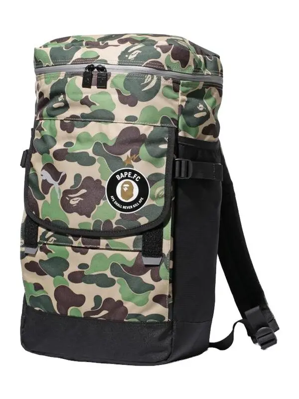 A BATHING APE X Puma Abc Camo Backpack - Green