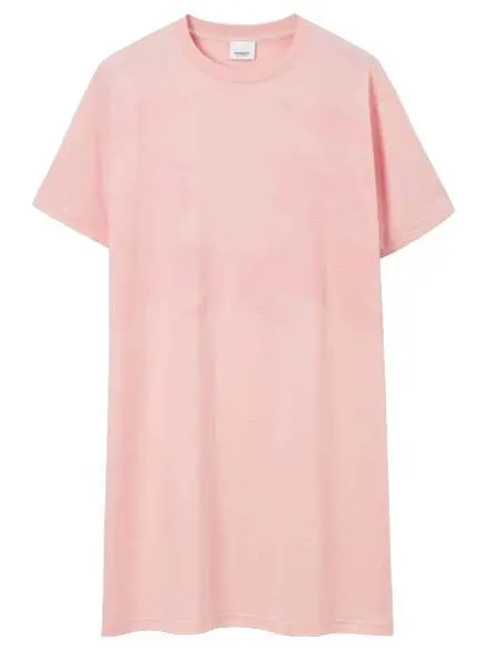 Burberry Ekd Mini Dress - Pink