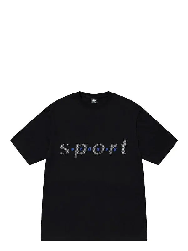 StÜssy Dot Sport T-shirt - Black