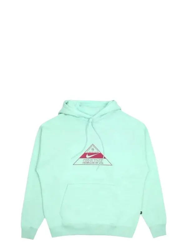 Nike Sb Trademark Hoodie - Cyan