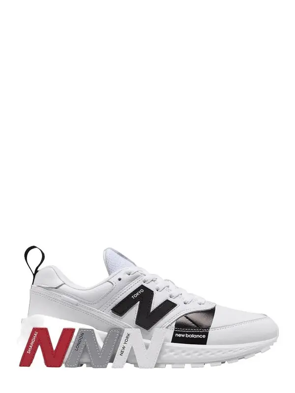 NEW BALANCE 574 Sport Flight Path Sneakers - Munseil White/black