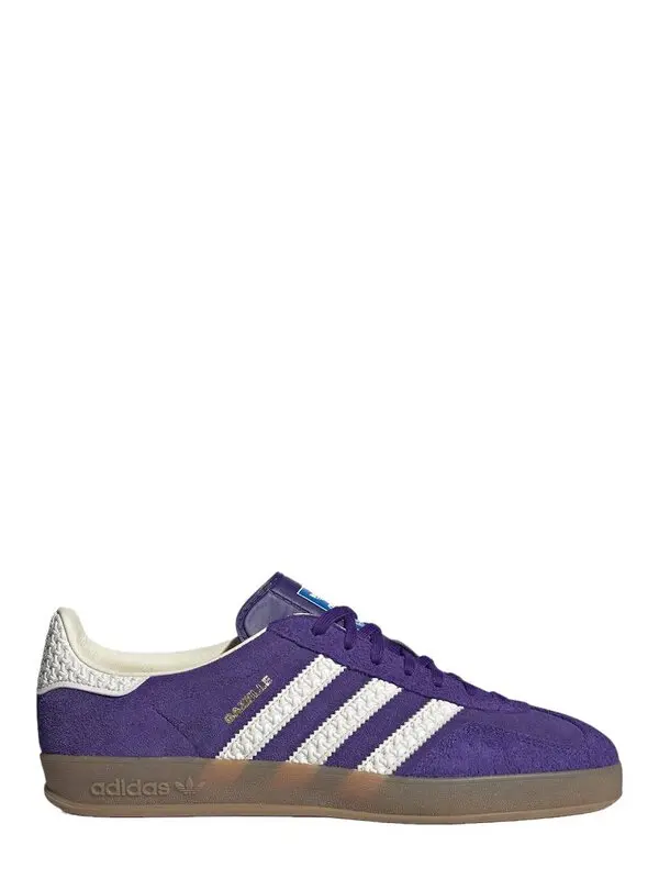 Adidas Gazelle Indoor Sneakers - Purple/core White/gum