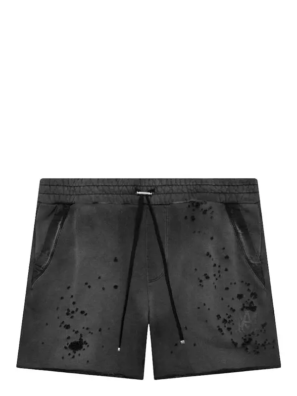 Amiri Ma Logo Shotgun Sweatshorts - Black