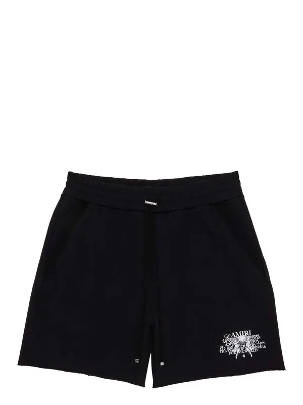 Amiri Printed Sweatshorts - Black