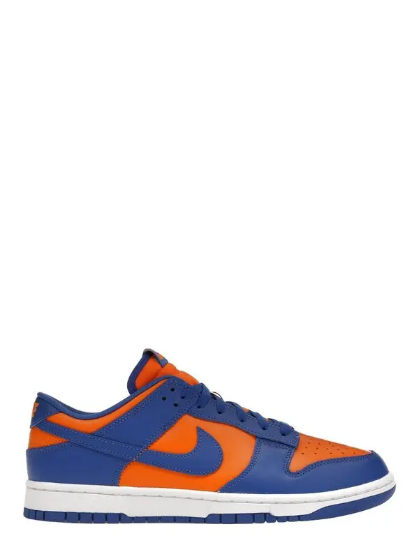 Nike Dunk Low Knicks Sneakers - Bright Ceramic/team Royal/university Red