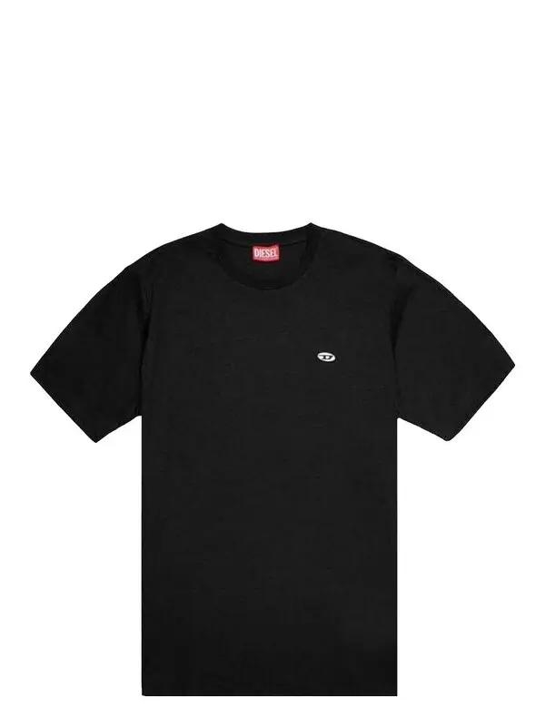 DIESEL® Oval D Patch T-shirt - Black