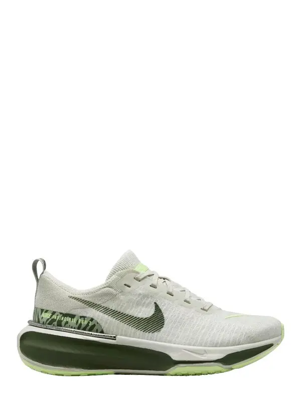 Nike Zoomx Invincible Run 3 Sneakers - Light Bone/barely Volt