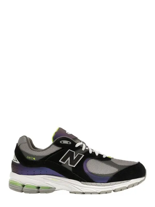 NEW BALANCE 2002r Dtlr - Black/purple Noir/grey