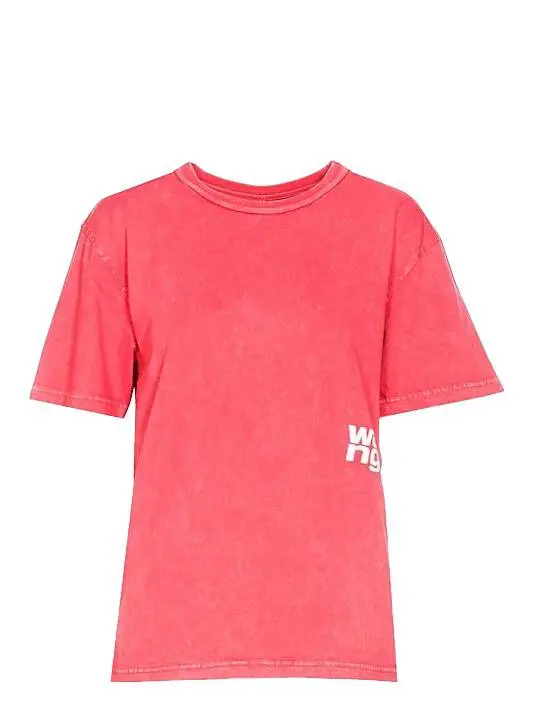 Alexander Wang Short Sleeve T-shirt - Soft Cherry