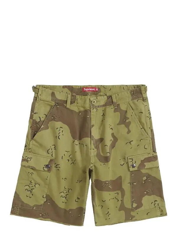 Supreme Camo Cargo Short - Green