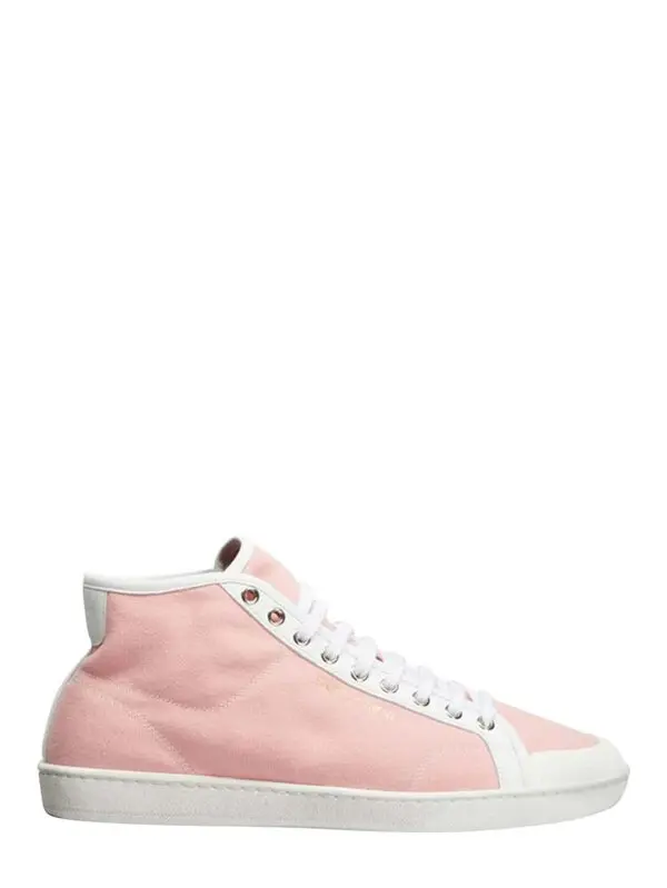 Saint Laurent Court Classic Sl 39 High-top Sneakers - Pink