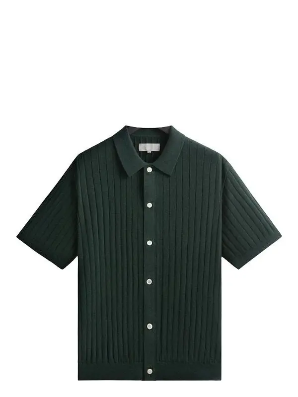 Kith Rhys Knit Stripe Buttondown - Stadium