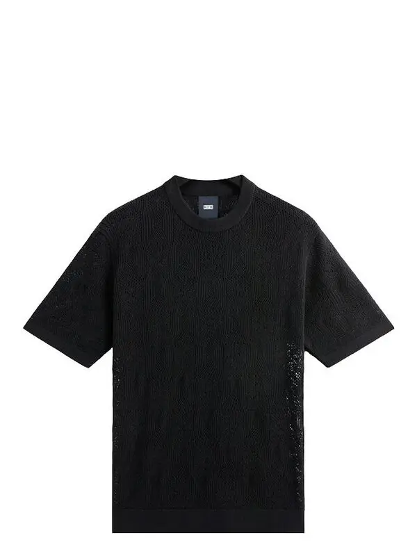 Kith Tilden Crochet Shirt - Black