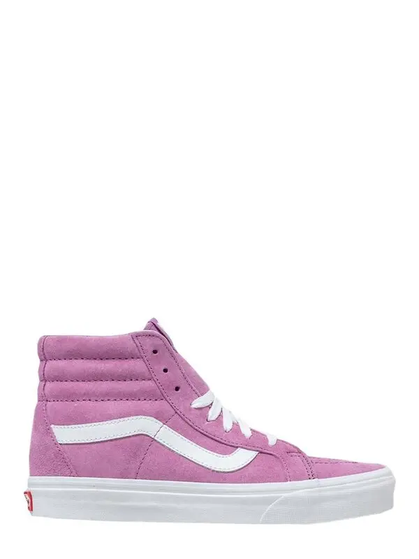 VANS Sk8-hi Reissue Pig Suede Sneakers - Violet/white