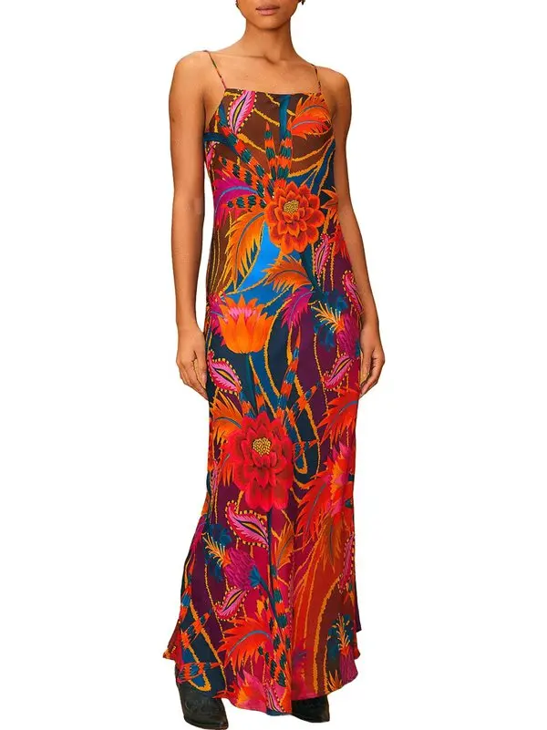 Farm Rio Maxi Dress - Vintage Wave