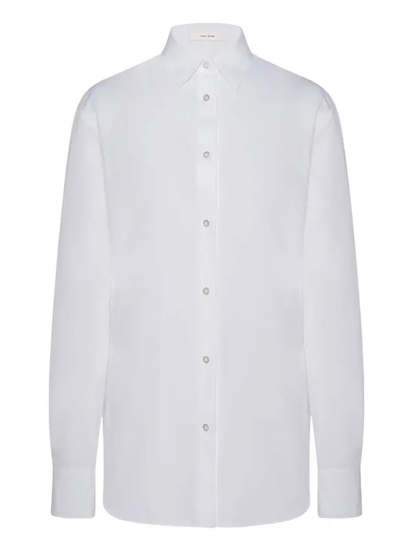 THE ROW Sisilia Cotton Shirt - White