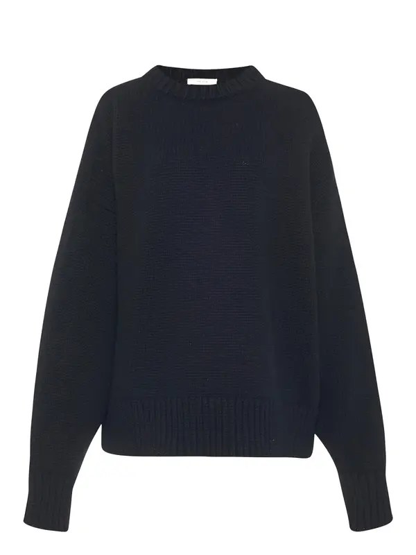 THE ROW Ophelia Wool-cashmere Sweater - Black
