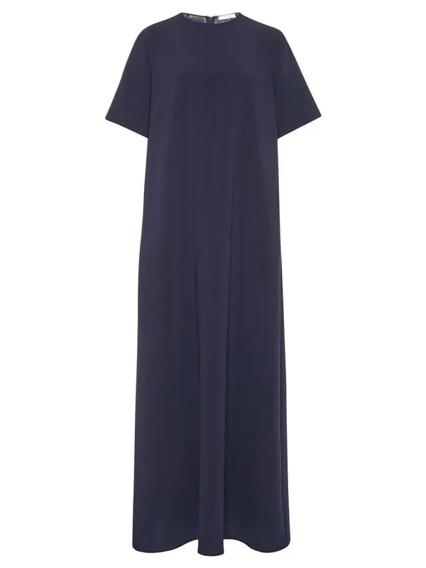 THE ROW Robi Maxi Dress - Navy