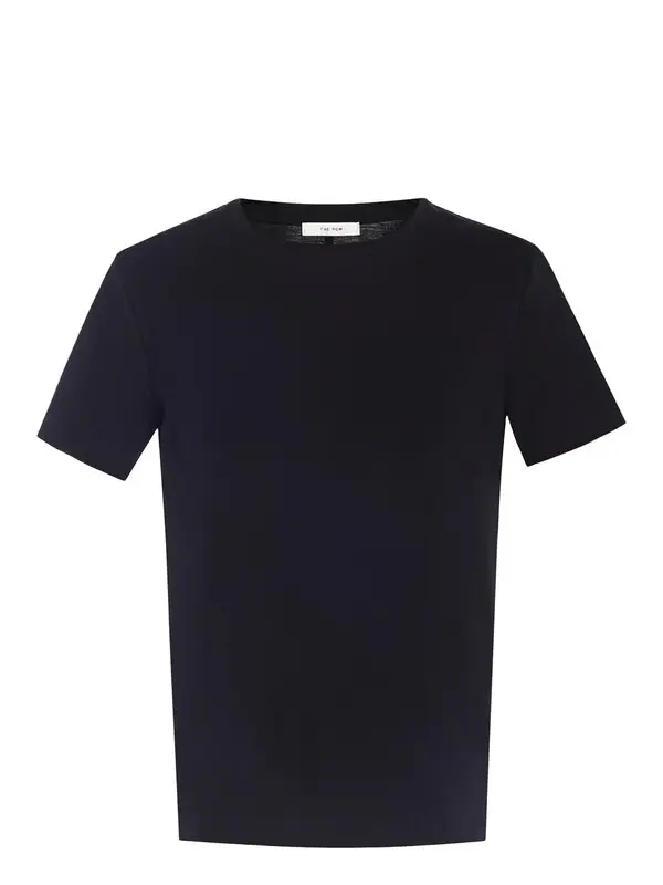 THE ROW Wesler Cotton T-shirt - Black