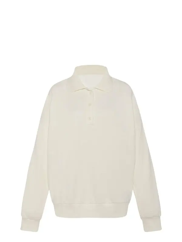 THE ROW Corzas Cotton Sweatshirt - Ivory
