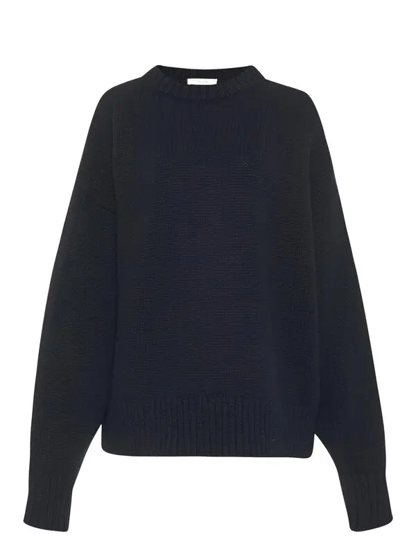 THE ROW Ophelia Wool-cashmere Sweater - Black