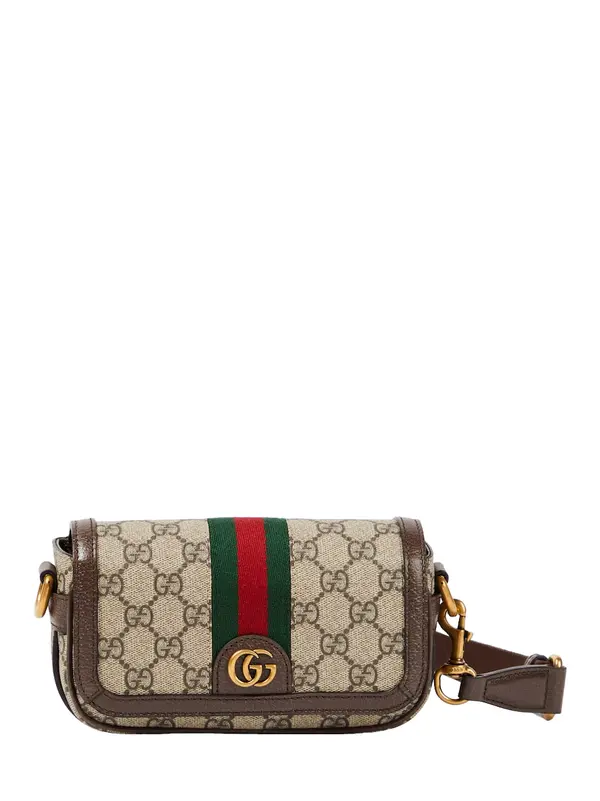 Gucci Ophidia Mini Gg Shoulder Bag - Beige